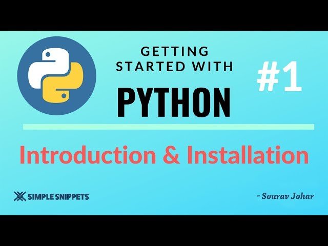 Free Video: Python Programming for Beginners - Full Course from Simple ...