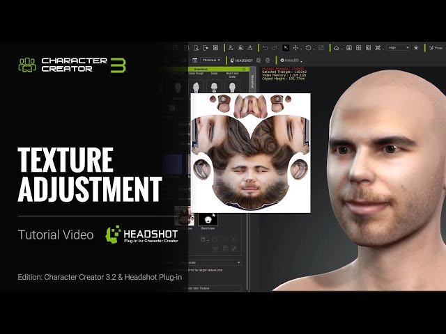 Free Video: Headshot Plug-in Tutorial - Texture Adjustment for ...