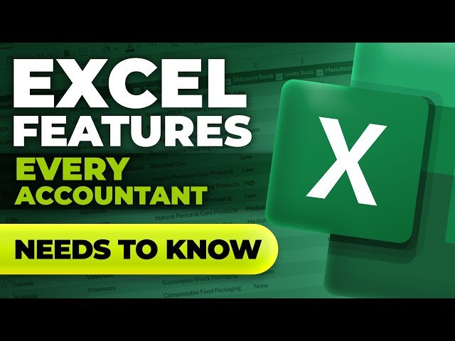 Free Video: Excel Features Every Accountant and Financial Analyst Needs to Know from Simon Sez ...