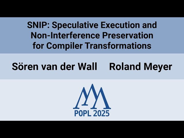 Free Video Snip Speculative Execution And Non Interference Preservation For Compiler