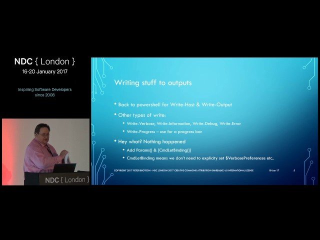NDC Conferences Talk: The Zen of PowerShell - PowerShell for the C# Dev from NDC Conferences ...