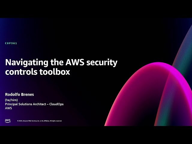 Free Video: Navigating the AWS Security Controls Toolbox - AWS Config, SCPs, and CloudFormation ...