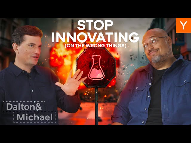 Free Video: Stop Innovating - On The Wrong Things from Y Combinator | Class Central