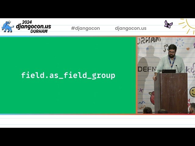 Free Video: An Opinionated Guide to Modern Django Forms - DjangoCon US 2024 from Confreaks ...