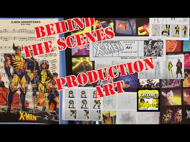 Free Video: X-Men Saturday Morning Cartoon - Animation Cel Art ...