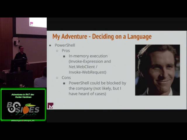 Conference Talks Talk: It's Too Funky In Here - Adventures in RAT Dev ...