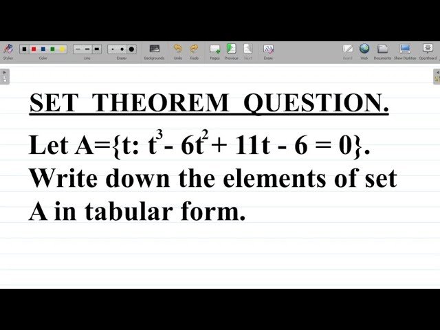 Free Video: Set Theory Mathematics Test Question and Solution - Part 2 ...