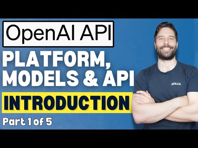 Free Video: OpenAI API Masterclass - Platform, Models and API Explained - Part 1 from Bart ...