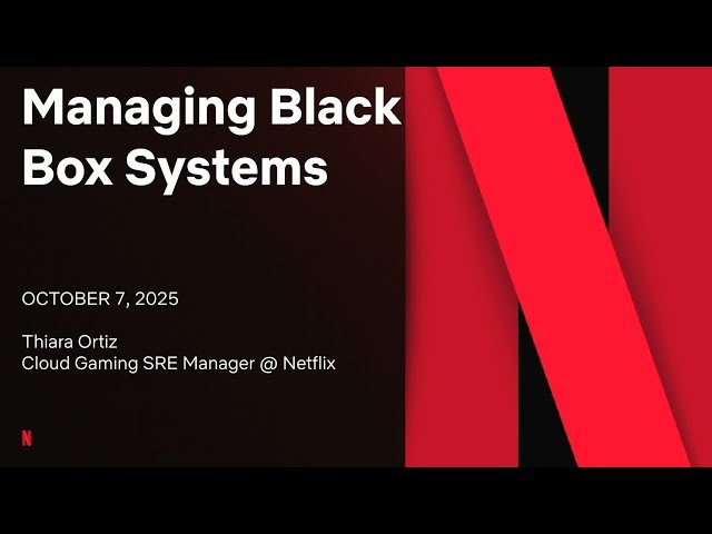 Free Video: Gaining Insights from a Black Box System from USENIX | Class Central