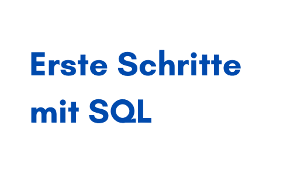 Online Course: Erste Schritte mit SQL from Coursera Project Network ...