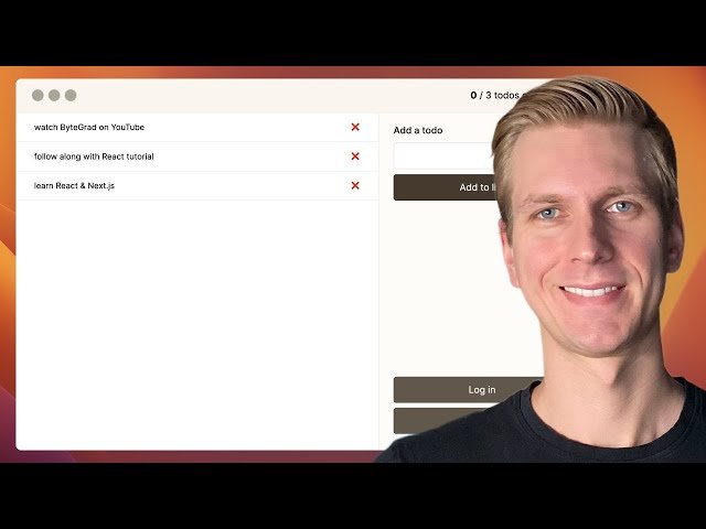 Free Video: React Project Tutorial for Beginners - Hooks, Context API, Tailwind, TypeScript ...