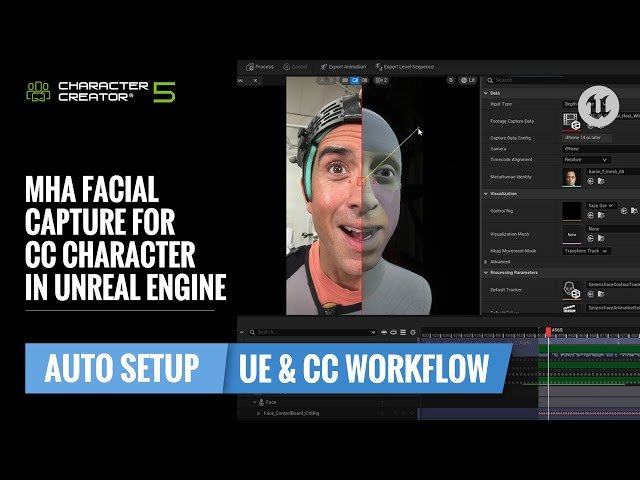 Free Video: MHA Facial Capture for CC Character in Unreal Engine - CC and UE Workflow Tutorial ...