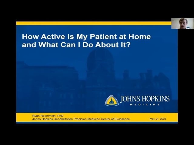 Free Video: How Active is My Patient and What Can I Do About It? from ...
