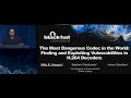 Black Hat Talk: The Most Dangerous Codec in the World - Finding and Exploiting Vulnerabilities ...
