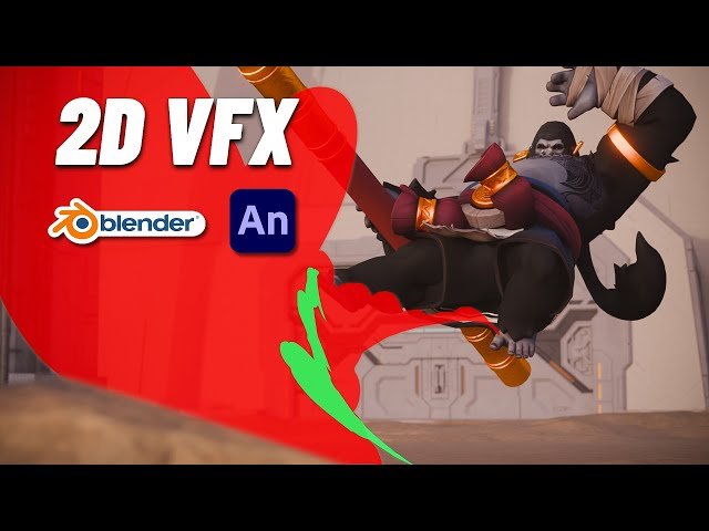 Free Video: How to Create Stylised 2D VFX for Character Animation from ...