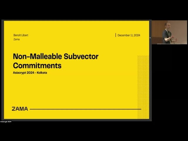 Free Video: Pairing-Based Cryptography - Session 1 from TheIACR | Class Central