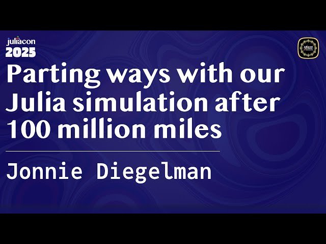 Free Video: Parting Ways with Our Julia Simulation After 100 Million ...