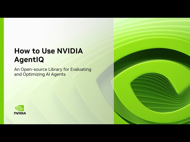 Free Video: How to Develop Teams of AI Agents with NVIDIA AgentIQ Open Source Library from ...