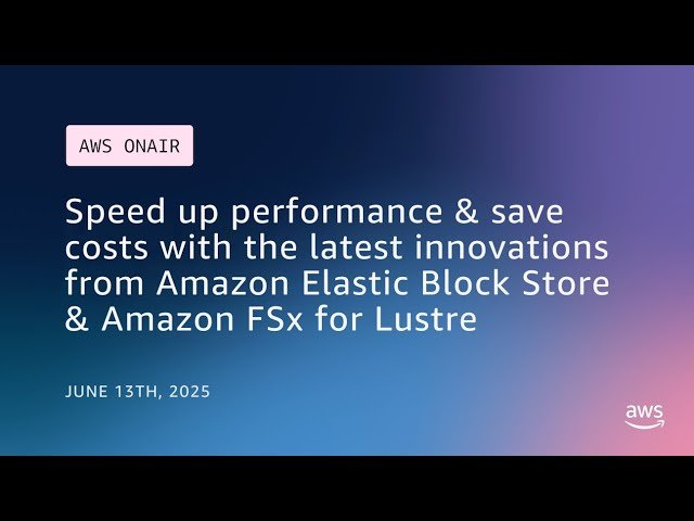 Free Video: Speed Performance and Save Costs with Innovations from EBS ...