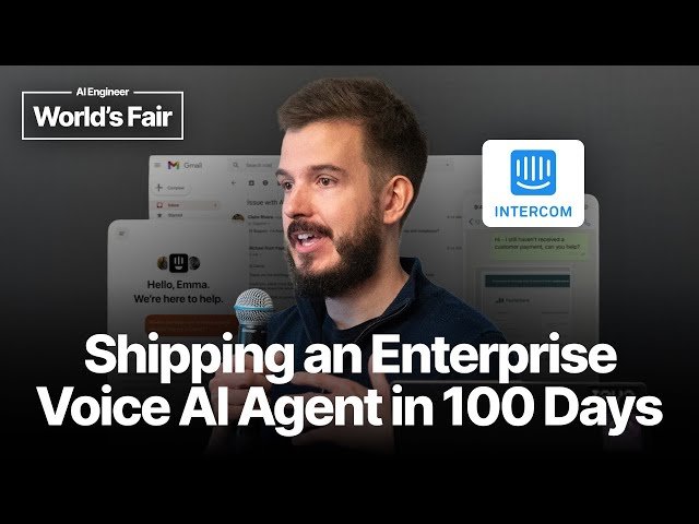Free Video: Shipping an Enterprise Voice AI Agent in 100 Days from AI Engineer | Class Central