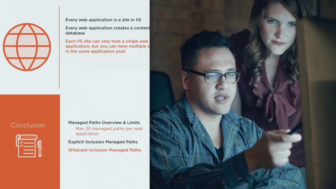 Online Course: Provision and Configure Web Applications in SharePoint 2016 from Pluralsight ...