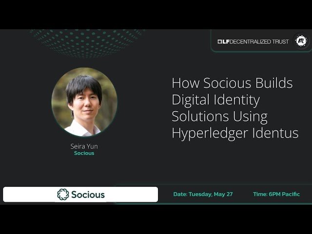 Free Video: Digital Identity Solutions Using Hyperledger Identus - Socious Implementation from ...