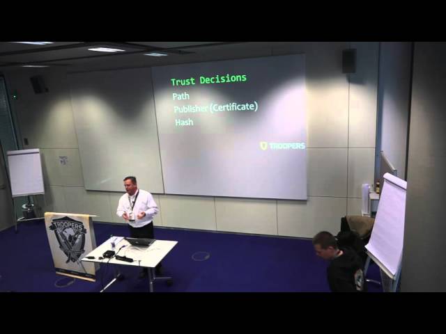 TROOPERS Talk: Mind The Gap from WEareTROOPERS | Class Central