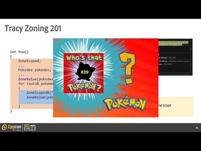 Free Video: An Introduction to Tracy Profiler in C++ from CppCon ...
