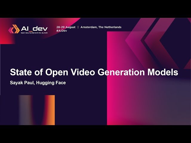 Free Video: State of Open Video Generation Models from Linux Foundation | Class Central