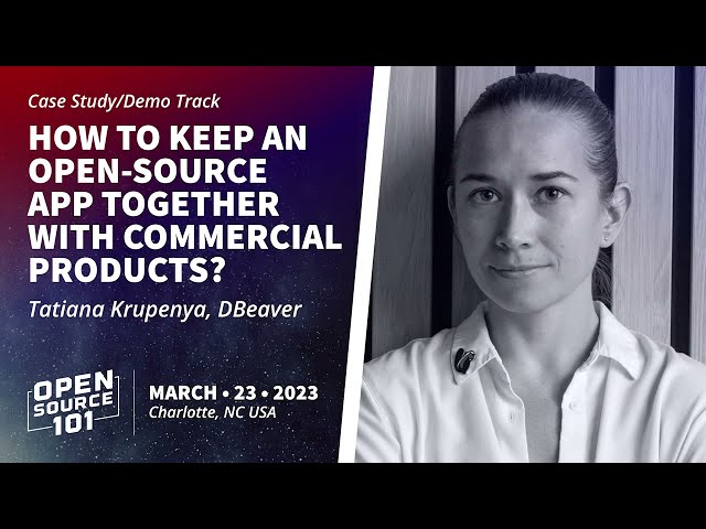 Free Video: How to Keep an Open-Source App Together with Commercial Products from All Things ...