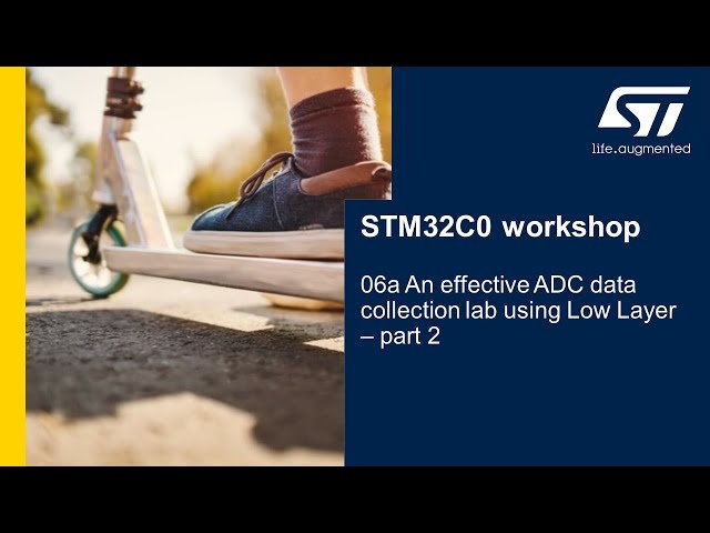 Free Video Adc And Dma Data Collection With Timer Using Low Layer Library For Stm32c0 Part 2 2975