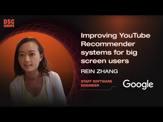Free Video: Improving YouTube Recommender Systems for Big Screen Users ...