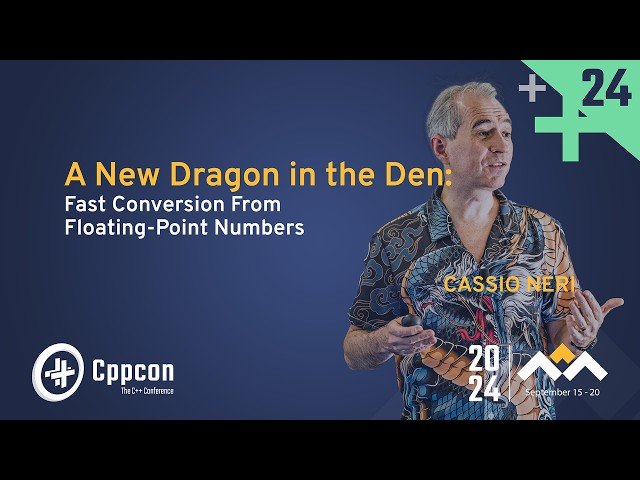 Free Video: A New Dragon in the Den: Fast Conversion From Floating-Point Numbers in C++ from ...