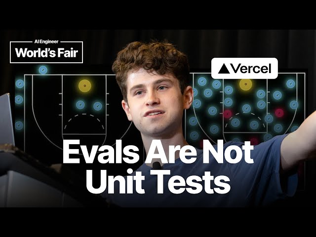 Free Video: Evals Are Not Unit Tests - Evaluating Non-Deterministic AI ...