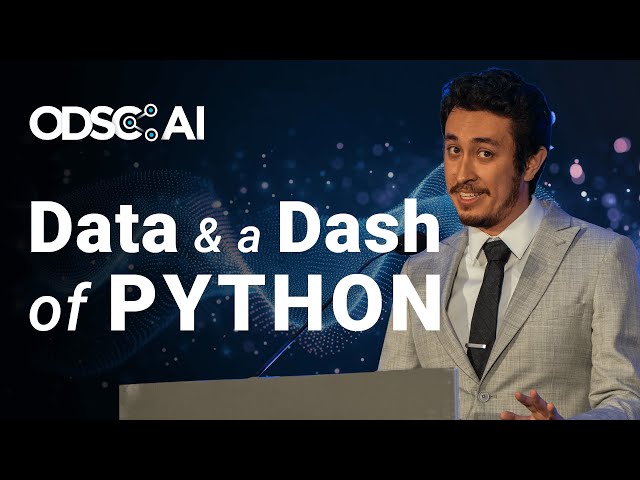 Free Video: Data and a Dash of Python from Open Data Science | Class ...