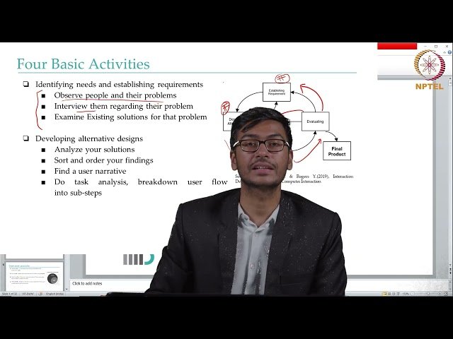 Free Video: Interaction Design Process from NPTEL-NOC IITM | Class Central