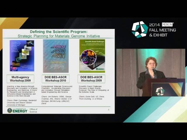 Free Video: The Materials Genome Initiative - Vision for Accelerating ...