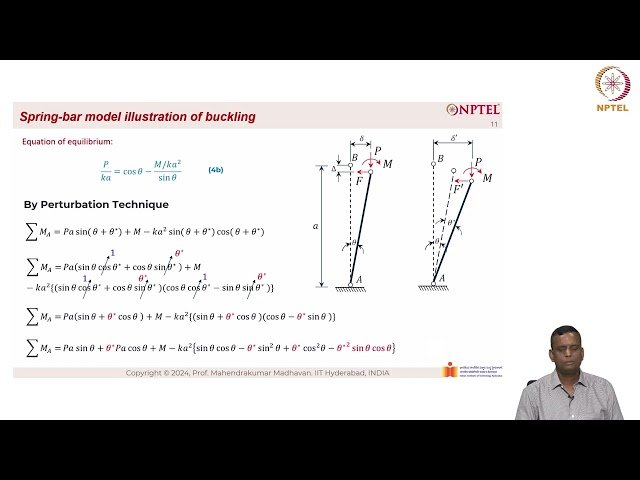 Free Video: Introduction to Stability - Session 3 from NPTEL-NOC IITM ...