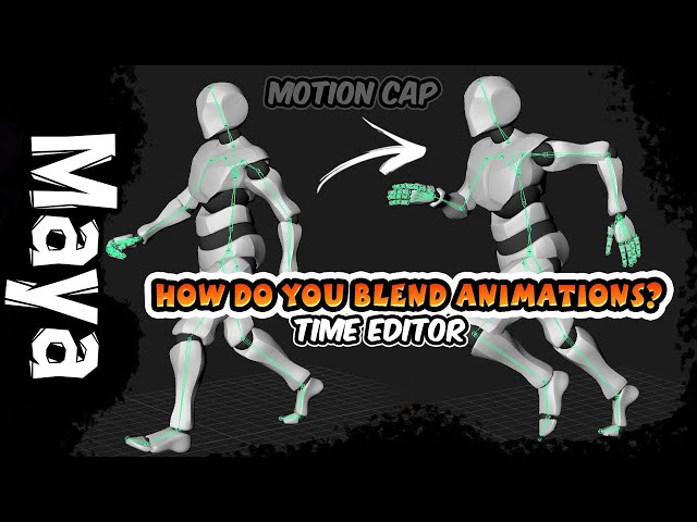 Free Video: Blending Animation Clips in Maya Using Time Editor Tools from Alan Balodi - 3D ...