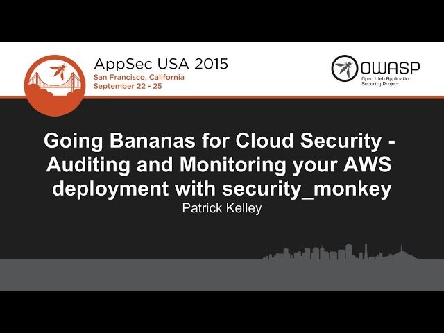 Free Video: Going Bananas for Cloud Security - Auditing AWS Deployments ...