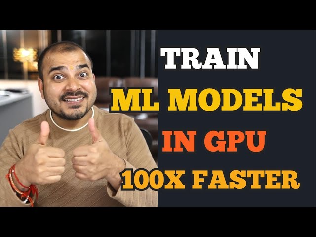 Free Video: Accelerate Scikit-learn Machine Learning Models 50x with NVIDIA cuML from Krish Naik ...