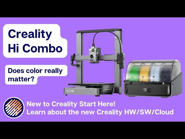 Free Video: Creality's New Ecosystem: Hi Combo, Klipper, CFS and More - 3D Printing Technology ...