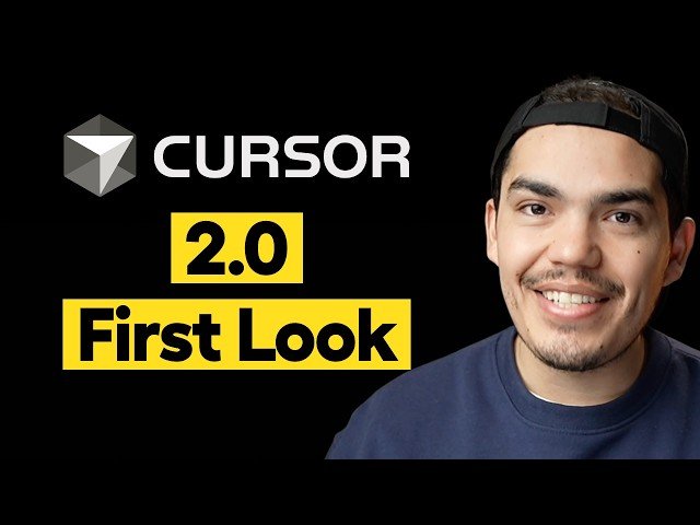 Free Video: Cursor 2.0 - First Look and Impression with Composer 1 AI ...