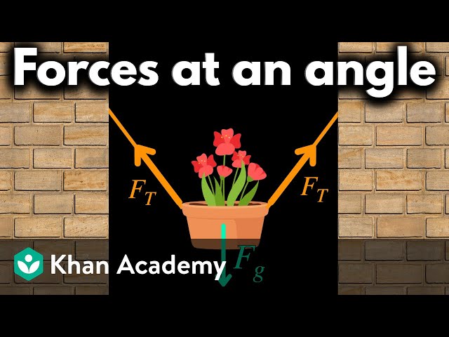 Free Video: Forces at an Angle - AP Physics from Khan Academy | Class Central
