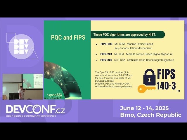 Free Video: Post-Quantum Cryptography in OpenSSL Library from DevConf ...