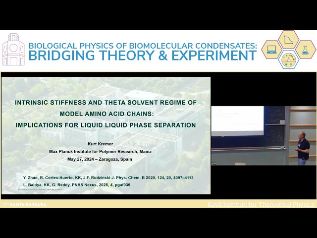 Free Video: Intrinsic Stiffness and Theta Solvent Regime of Model Amino ...