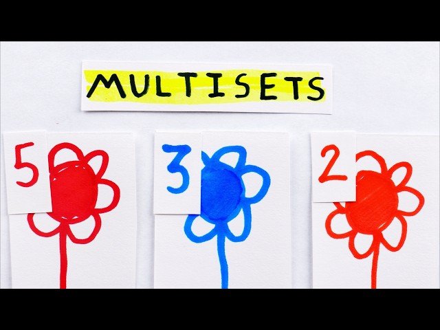 Free Video: Calculating Permutations of Multisets Using Flower Arrangements from Wrath of Math ...