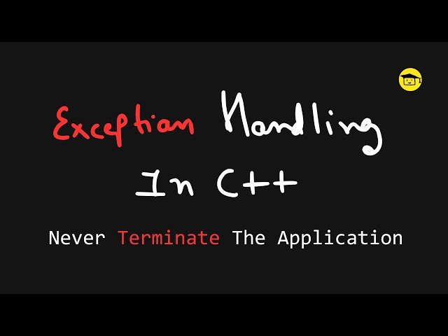 Free Video: Exception Handling in C++ from CppNuts | Class Central