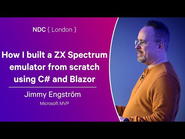 Free Video: How I Built a ZX Spectrum Emulator from Scratch Using C# ...