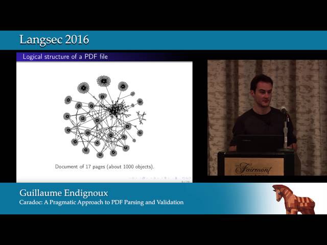 Free Video: Caradoc - A Pragmatic Approach to PDF Parsing and Validation from IEEE | Class Central